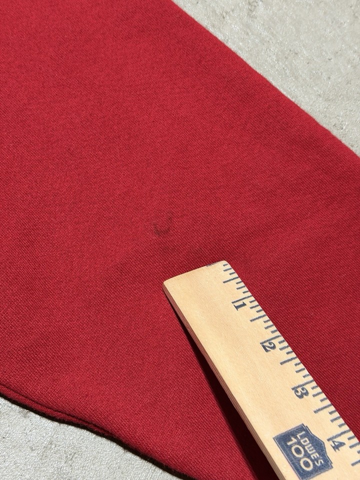 Vintage 80s Dana College Crewneck Sweater Size M Red College House ...