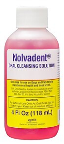 Nolvadent Oral Cleansing Solution for Dogs & Cats (4 oz) | eBay