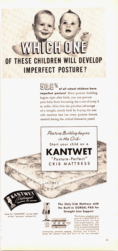 Veto Deodorant/Miriam Gates Bra/Kantwet, 1950 Today's Woman VTG Print ...