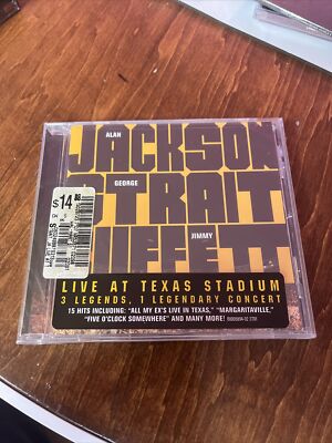Jimmy Buffett, Alan Jackson & George Strait Live at Texas Stadium CD ...