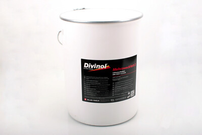 1 x 15 kg (7,65 €/kg) Divinol Mehrzweckfett NLGI 2 22971 Schmierfett ...