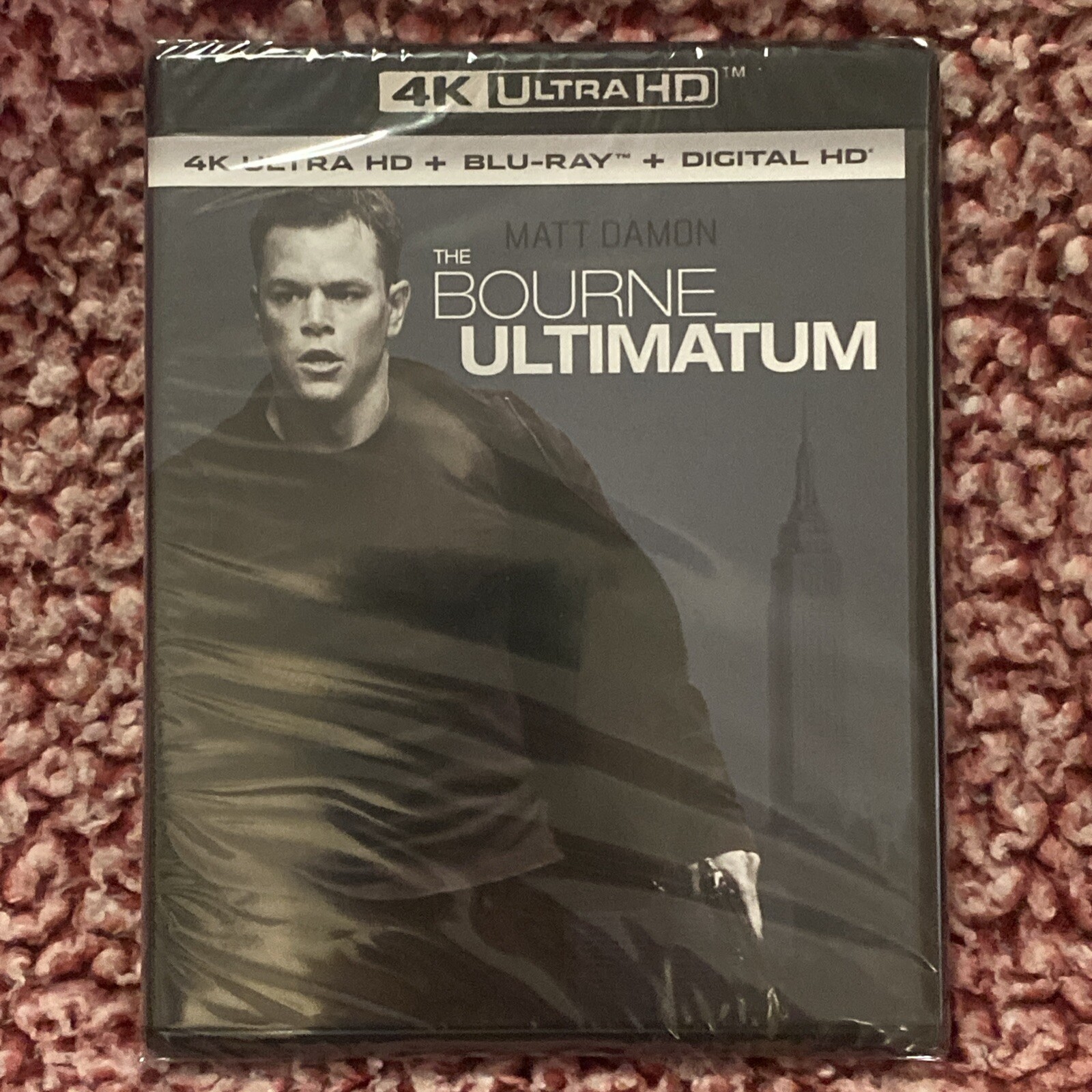 The Bourne Ultimatum (4K Ultra HD + Blu-Ray + Digital, 2007) New Matt ...