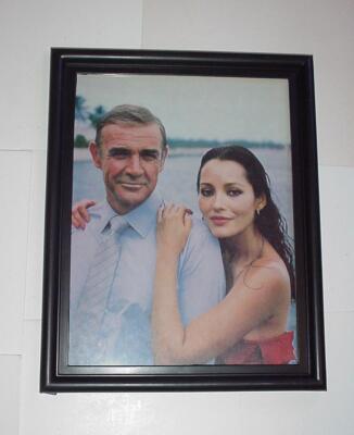 James Bond 007 Pin-up # 4 FRAMED Sean Connery Never Say Never Again | eBay