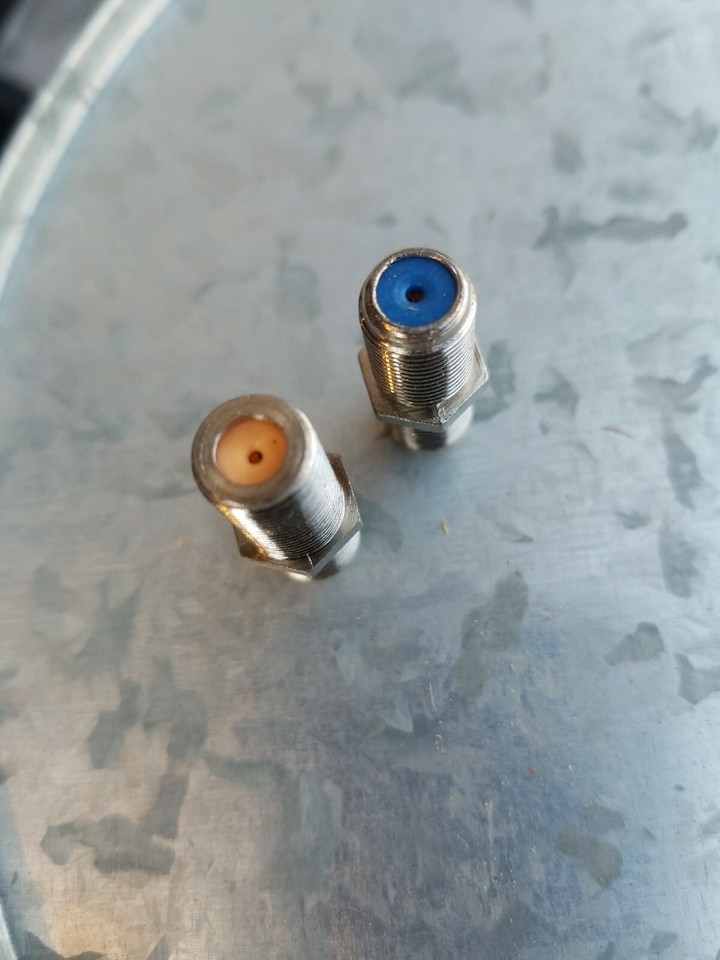 250 lot barrel connector 3GHz female splice adapter for RG6/RG59 cable ...