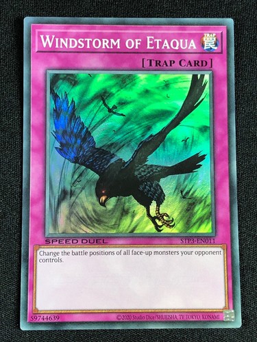 YUGIOH WINDSTORM OF ETAQUA STP3-EN011 SUPER NM | eBay