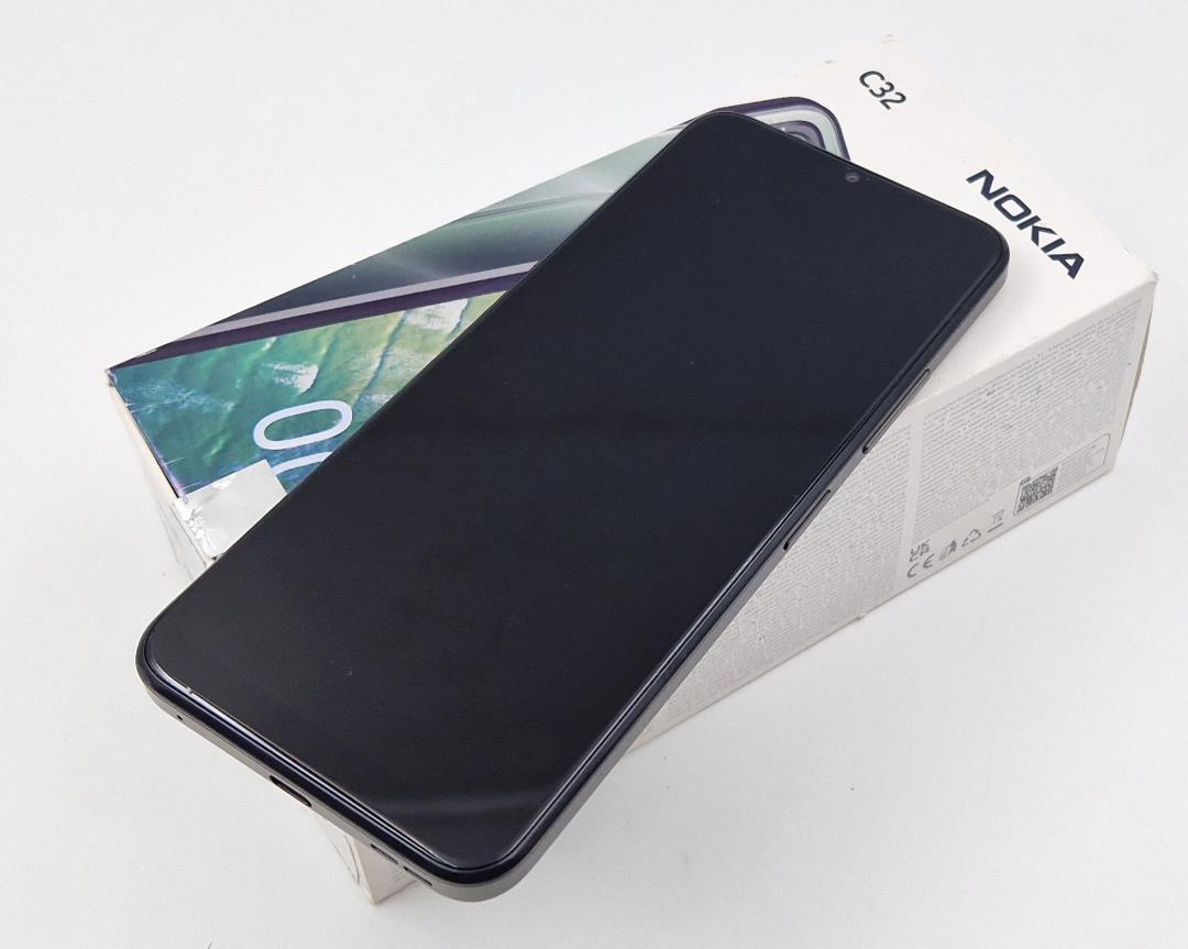 Nokia C32 6.5" TA-1534 128GB 4GB Charcoal Dual Sim Unlocked New ...