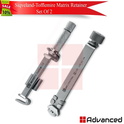 Set Of 2 Dental Tofflemire-Siqveland Retainer Holder | eBay