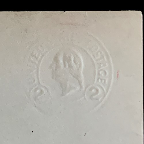 61735 US EFO ERROR ALBINO POSTAL STATIONERY COVER UNUSED BOB 2c ...