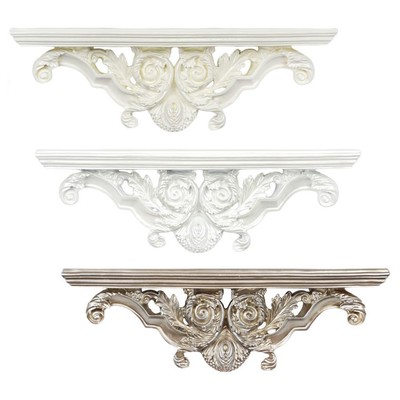 Floating Shelf Creative Resin Storage Rack Holder Living | eBay