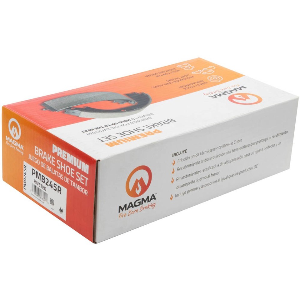 For Chevy Chevelle Chevy II Pontiac Grand Am 1964-1973 Magma Brake Shoe ...