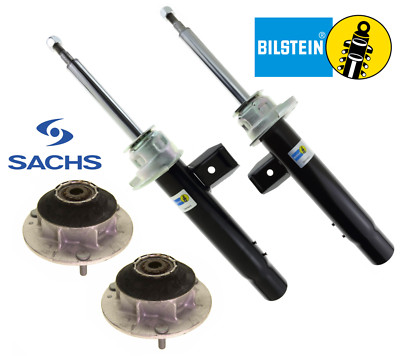 Front Shock Strut Assembly & Strut Mount Set Lt & Rt 4pcs OEM for BMW ...