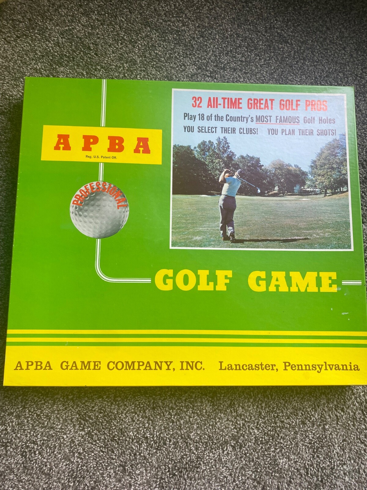 APBA Professional Golf Game (RARE FIND) | eBay