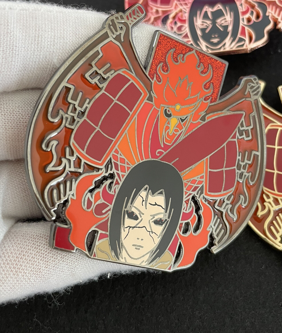 malingmouse naruto itachi enamel pin - Gem