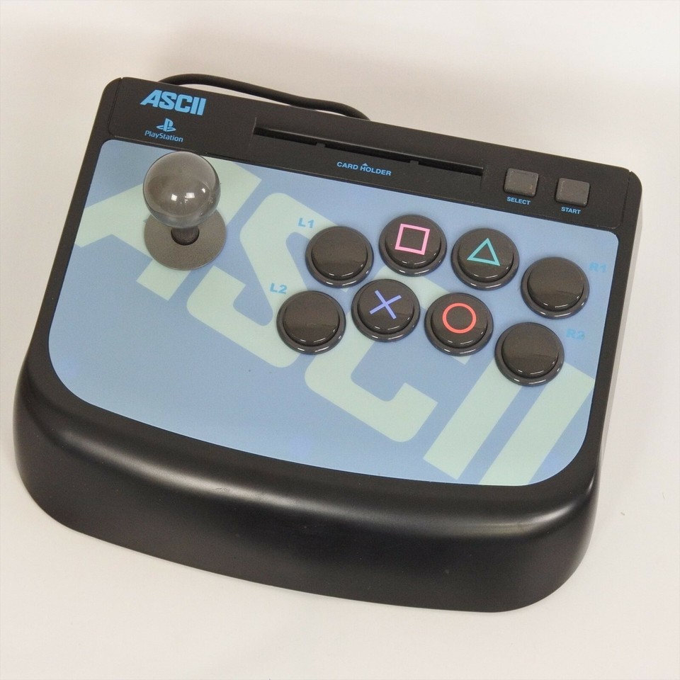 PS2 ASCII STICK FT2 Controller Boxed ASC-0527V Fighting Playstation 2 ...