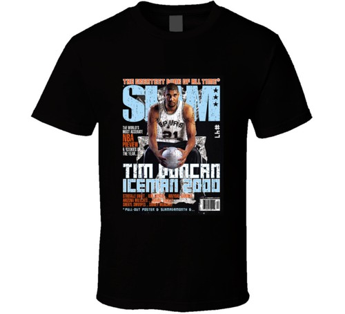 Slam Magazine Issue 47 Tim Duncan Popular Basketball Magazine Grunge ...