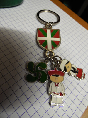 PORTE CLÉS ANCIEN KEYCHAIN theme Pays Basque | eBay