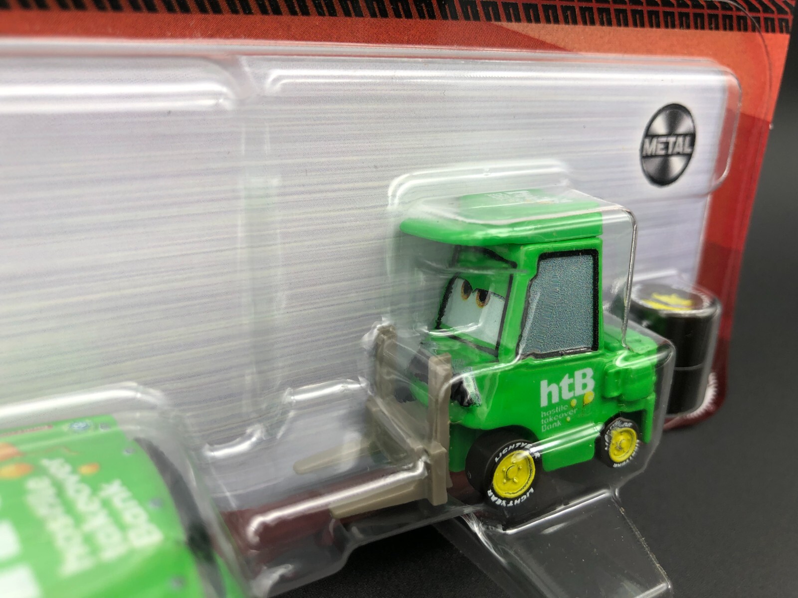 Disney Pixar Cars Chick Hicks & Bruiser Bukowski 2 Pack HTB Pitty Tires ...