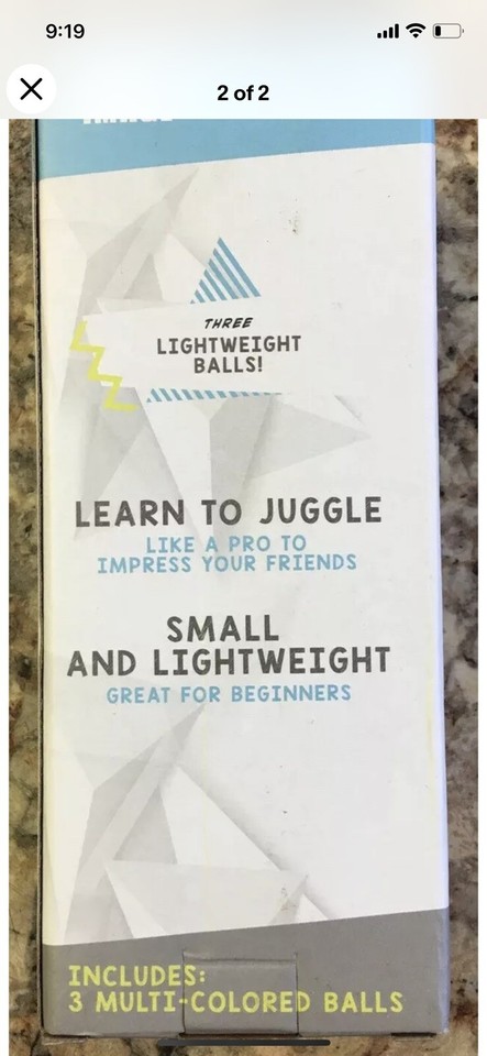 Sharper Image Small Light Weight Juggling Balls. (3) Free Shipping | eBay