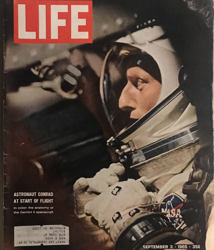 SEPTEMBER 3 1965 LIFE MAGAZINE ASTRONAUT CONTAD GEMINI JUAN MARICHAL ...