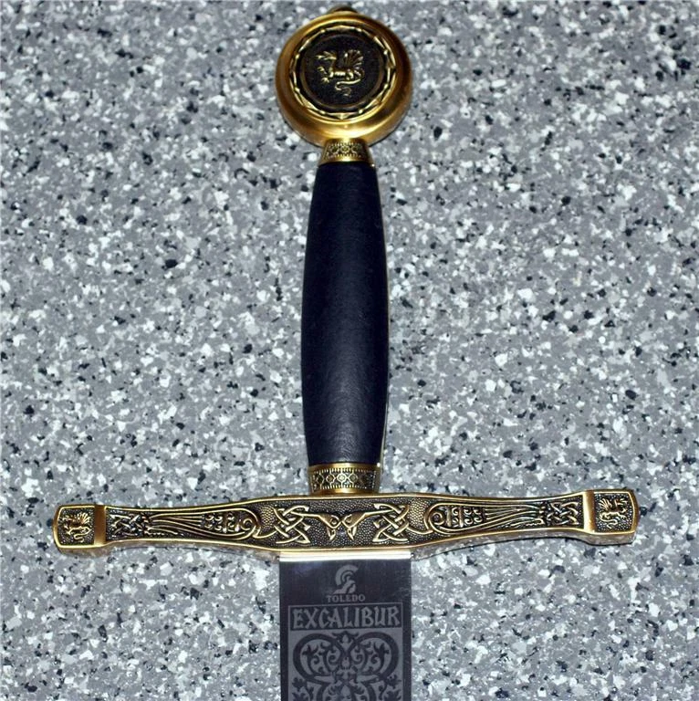 King Arthur Excalibur Sword Painting