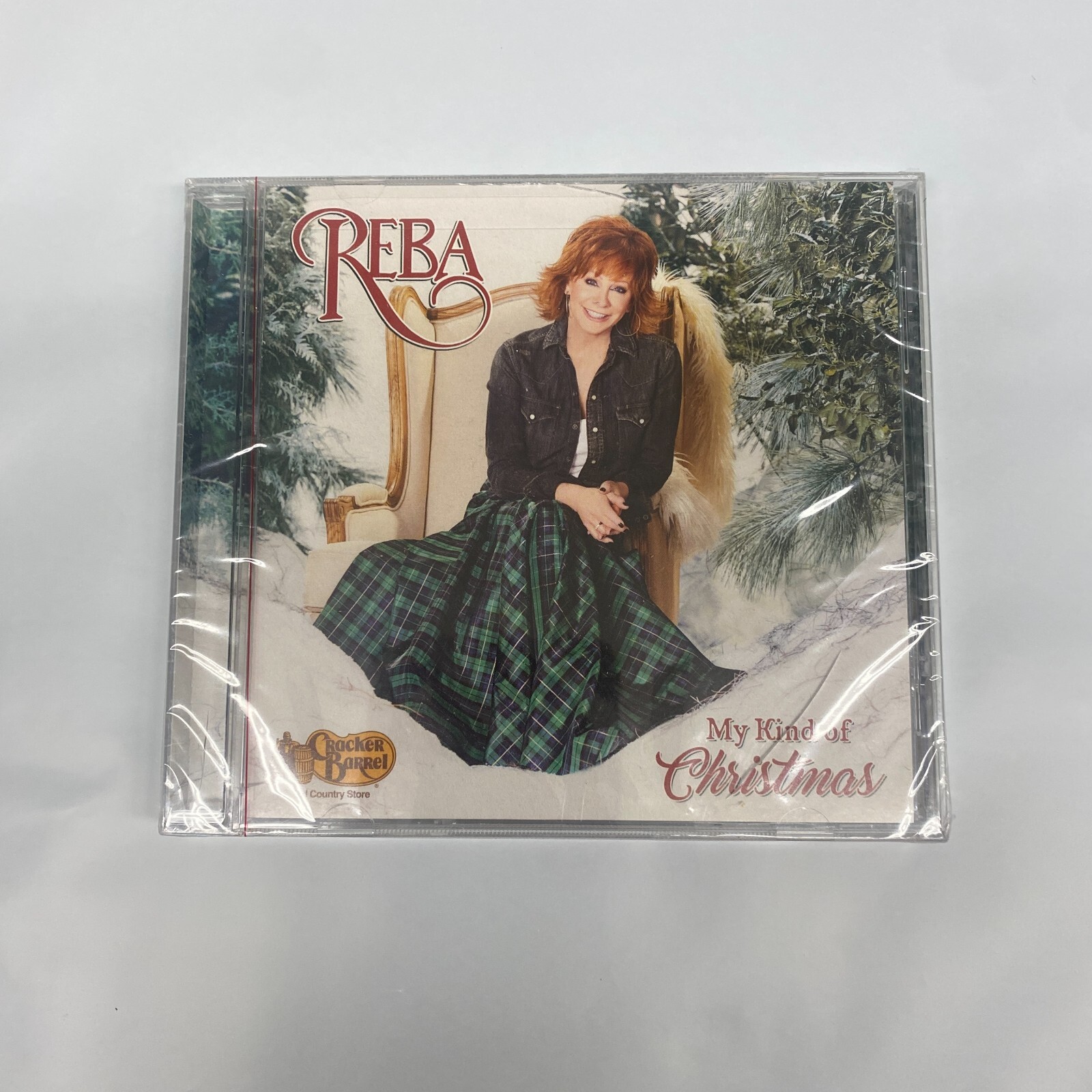 RARE SEALED Reba My Kind Of Christmas First Pressing OOP Cracker Barrel ...