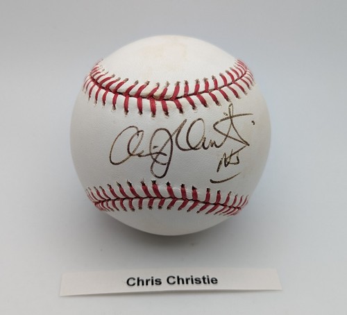Chris Christie Autograph - Presidential Autograph - Autographed ...