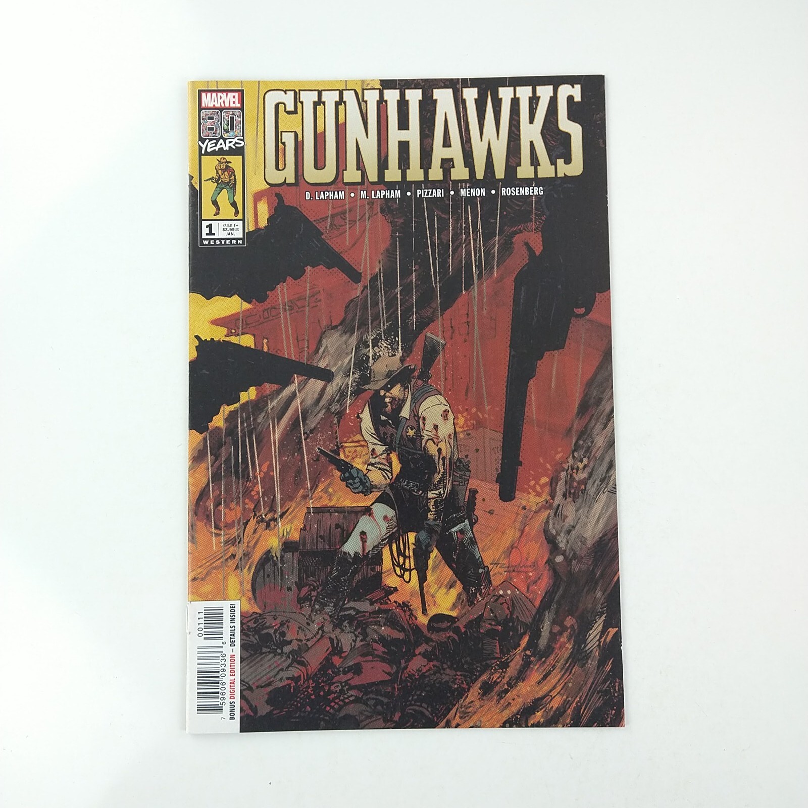 Gunhawks #1 80 Years Western NM- (2019 Marvel Comics) | eBay