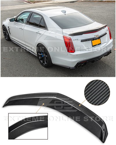 EOS For 16-19 Cadillac CTS-V | CARBON FIBER Package Rear Trunk Lid ...