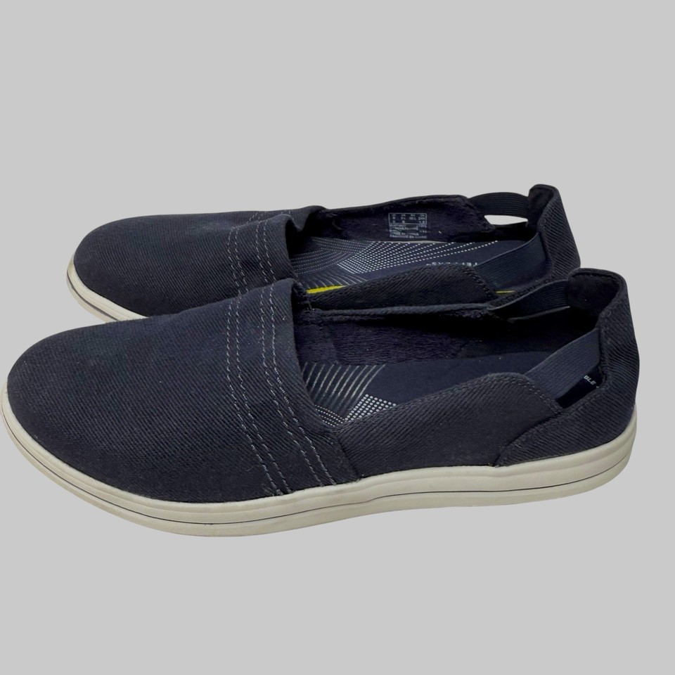 Clarks Women's Size 8.5 Cloudsteppers Breeze Step Navy Casual Slip On ...