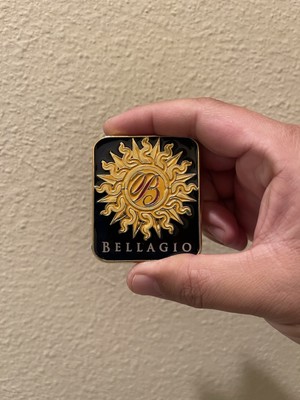 Bellagio Hotel Casino Las Vegas Enamel Metal Fridge Magnet | eBay