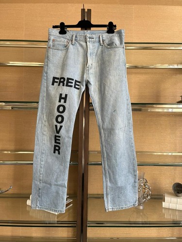 Drake × Kanye West , Free Hoover Denim in Light Blue BNWT 31 x 32 | eBay