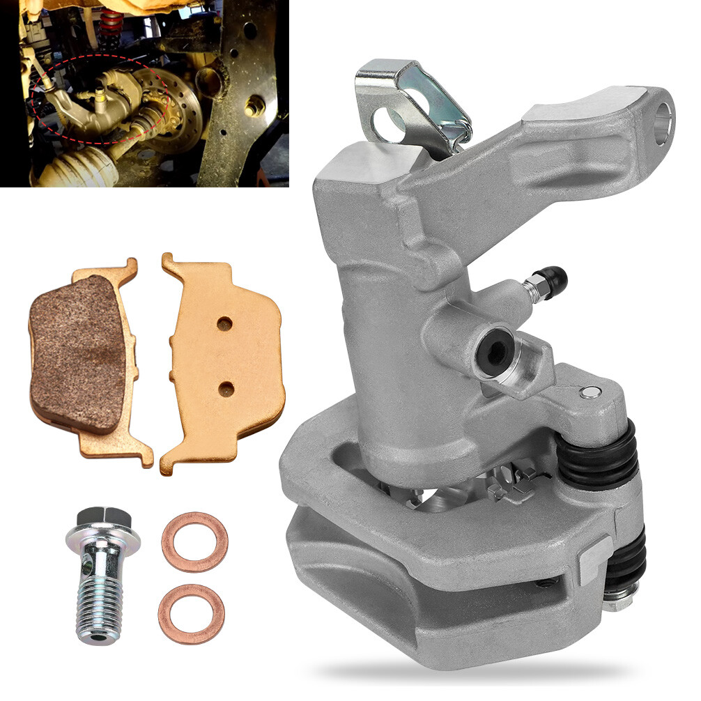 Rear Brake Caliper W/Sintered Brake Pads 43150-HL3-A01 43150-HN8-006 ...