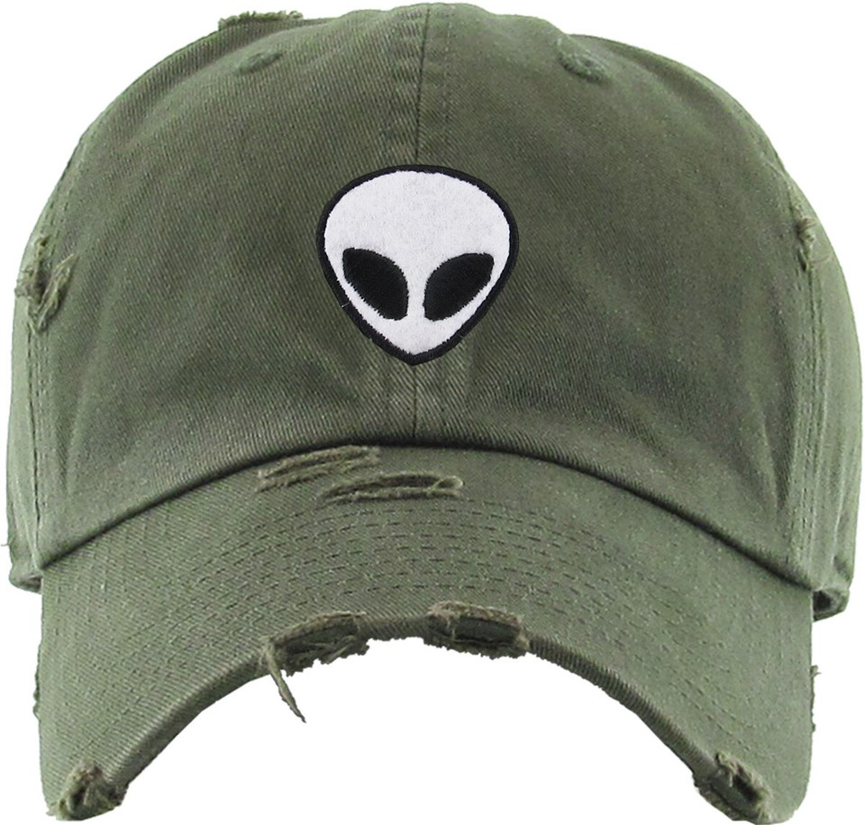 Alien Dad Hat Baseball Cap Unconstructed | eBay