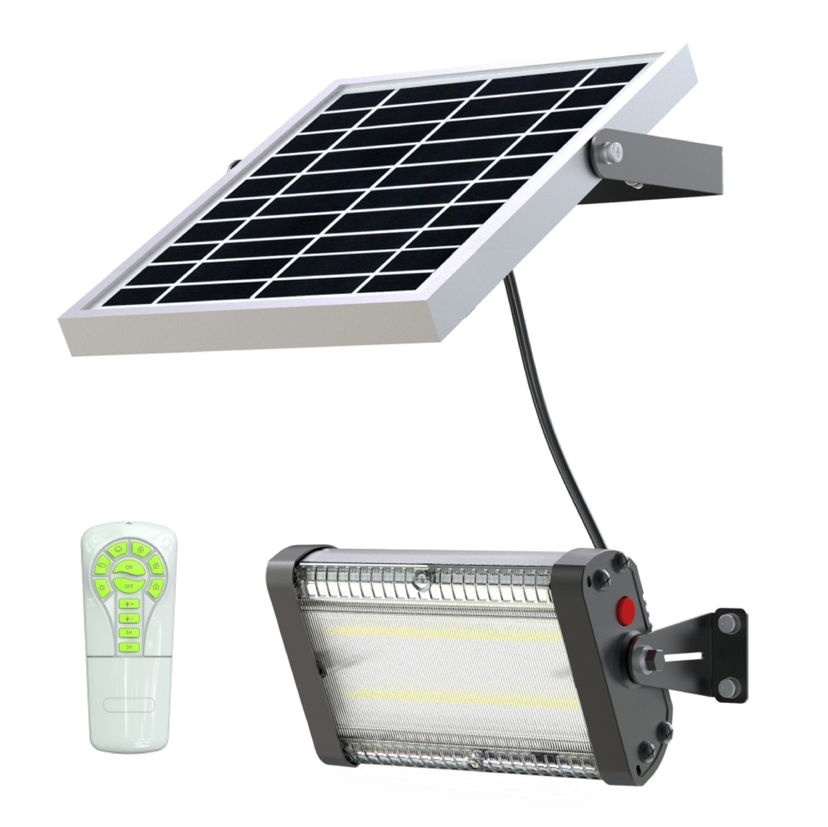 Remote Control Solar Barn Light Solar Shed Lights: Indoor/Outdoor