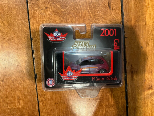2001 FLEER TEAM COLLECTIBLE VIRGINIA TECH CAR 1:58 SCALE WHITE ROSE | eBay