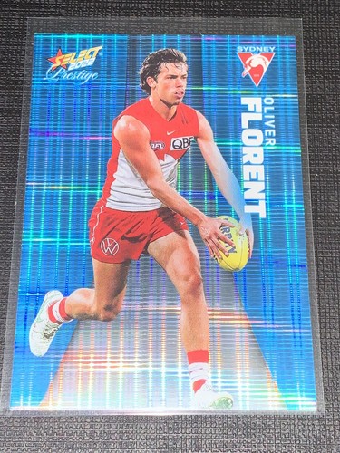 Select AFL Footy Stars Prestige 2022 - OLIVER FLORENT Sydney Swans Blue ...