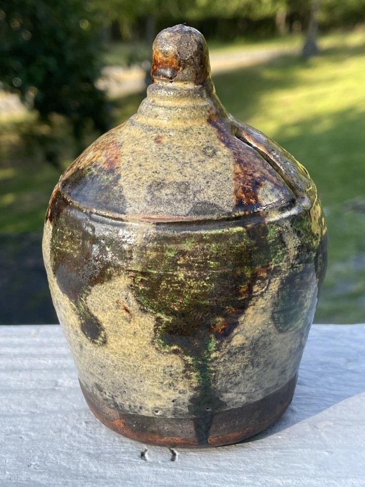 RARE Vintage Shenandoah Valley Glaze Ovoid Still Bank Greg Neal Museum ...