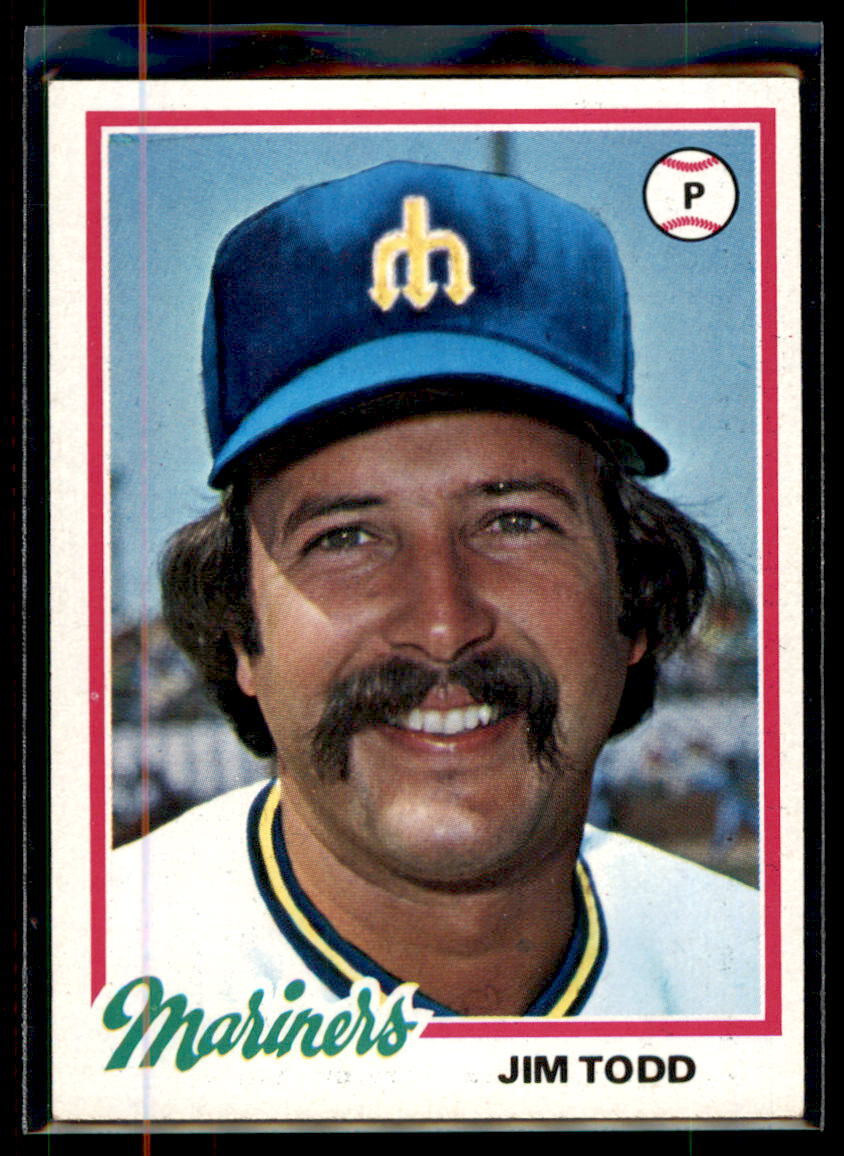 1978 Topps Jim Todd #333 Seattle Mariners | eBay