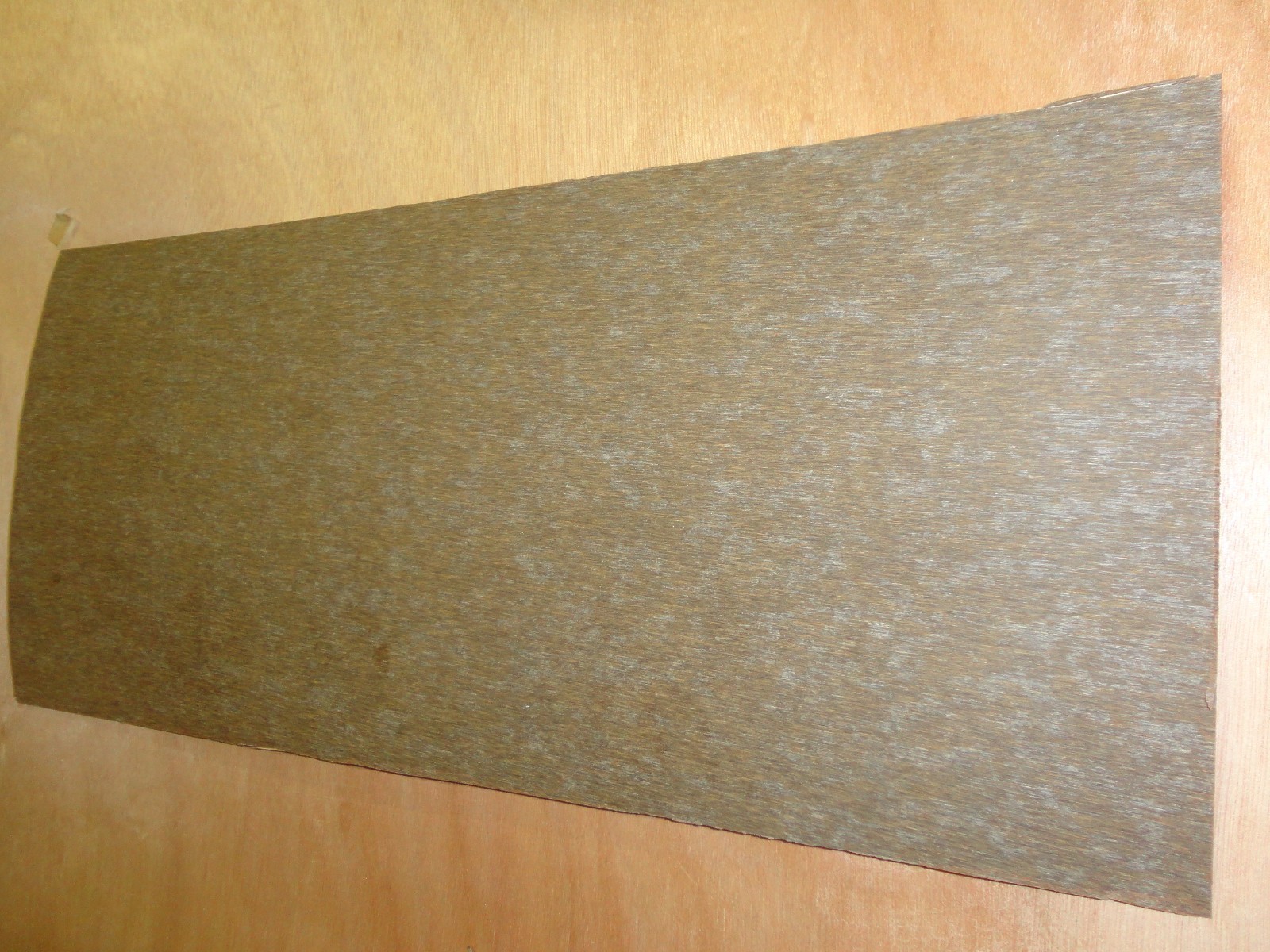 Ash wood veneer 9" x 35" with phenolic backer (HPL laminate backer) 1 ...