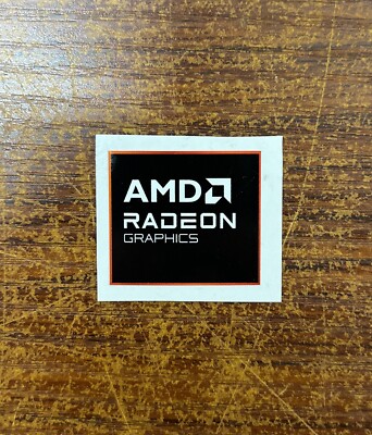 1x AMD Radeon Graphics Desktop / Laptop Custom Sticker Label (NEW) | eBay