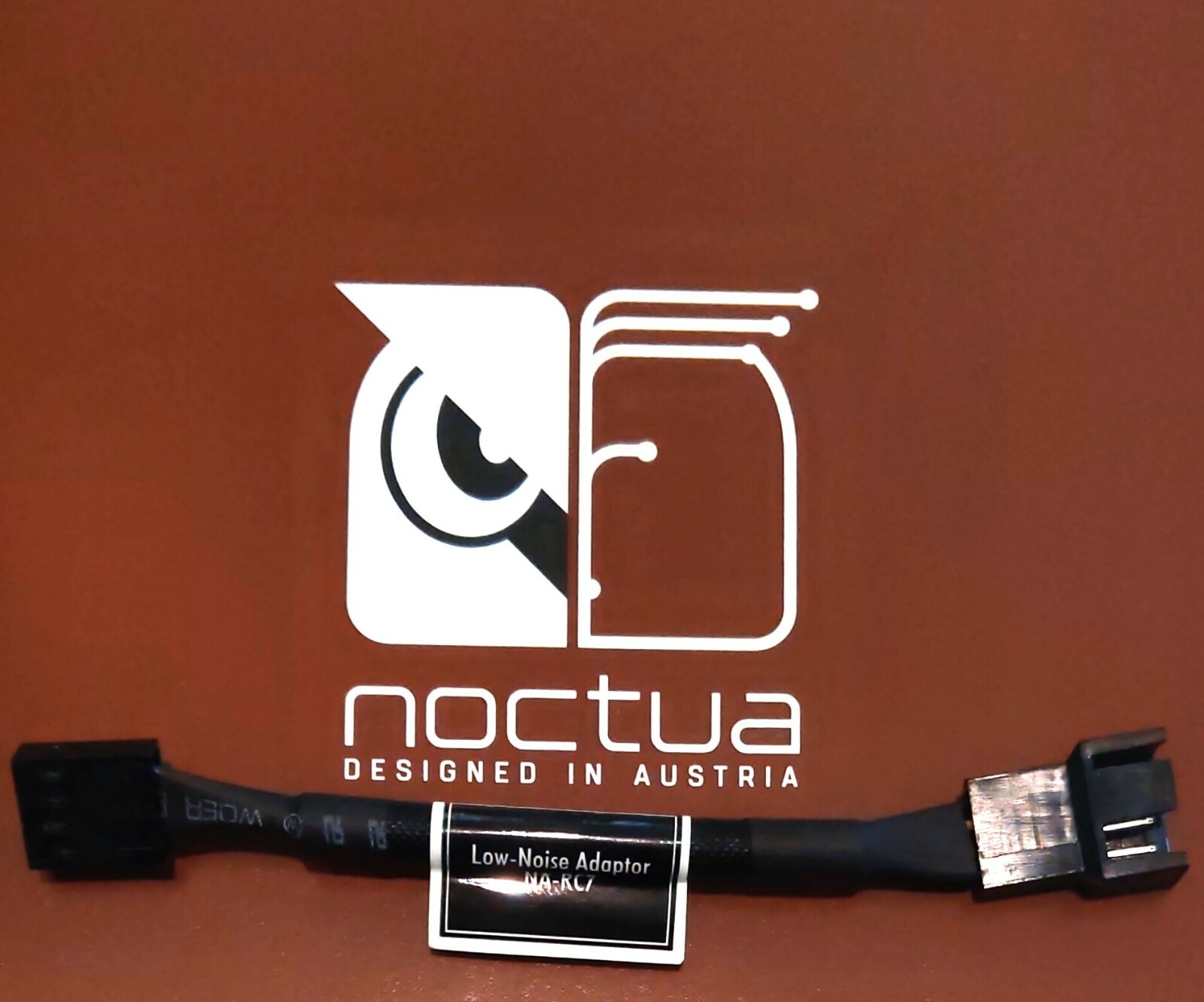 TWO Noctua NA-RC7 4-pin Low-Noise PWM Adapters Heatsink Cooling Fan ...