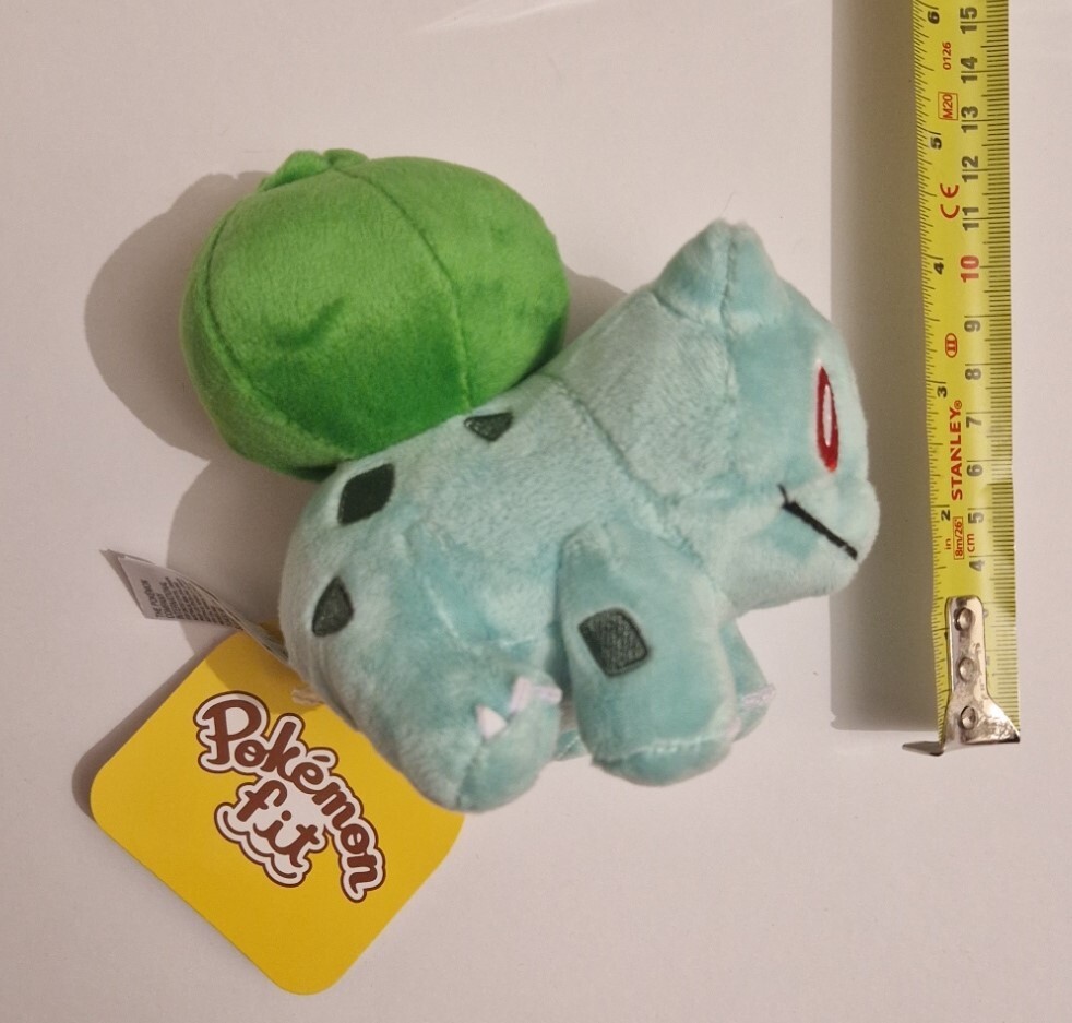 #1 BULBASAUR PLUSH Official Pokemon Center Japan Exclusive Fit Sitting ...