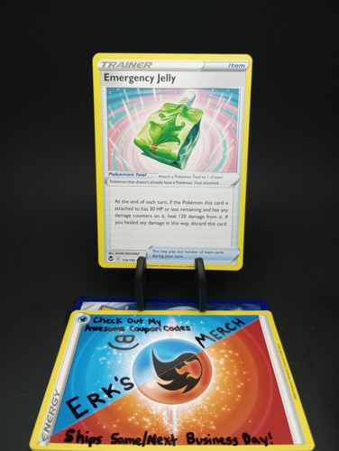 Emergency Jelly 155/195 Silver Tempest Regular Uncommon Pokemon Card | eBay