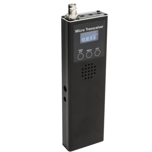 US Plug Radio Transceiver 0.5MHz‑30MHz 4 Waveband Handheld HF SSB QRP ...