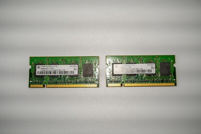 (2) Infineon 512 MB DDR2 DDR2 Memory (HYS64T64020HDL37A) | eBay
