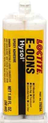 Loctite 233962 Two-Part Epoxy: 50 mL Cartridge Adhesive, 3 min Working ...
