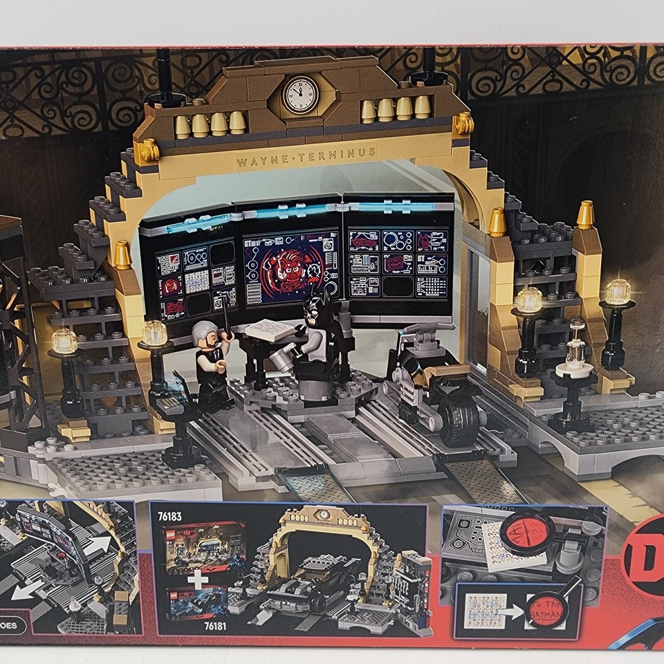 Lego 76183 Batcave The Riddler Face-off THE BATMAN Set RETIRED SET 6 ...