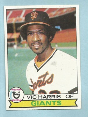 1979 Topps Baseball Vic Harris #338 San Francisco Giants NM/MT ** SET ...