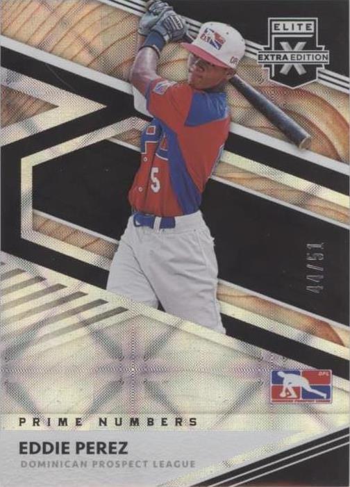 2020 Panini Elite Extra Edition - Dominican Prospect League Eddie Perez ...