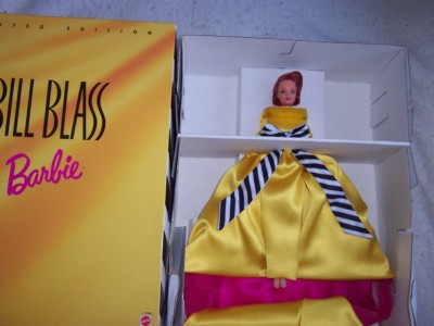 1996 Bill Blass Barbie doll with original Mattel shipper | eBay